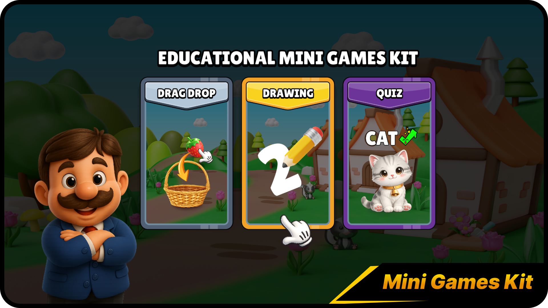 Educational Mini Games Kit | Fab