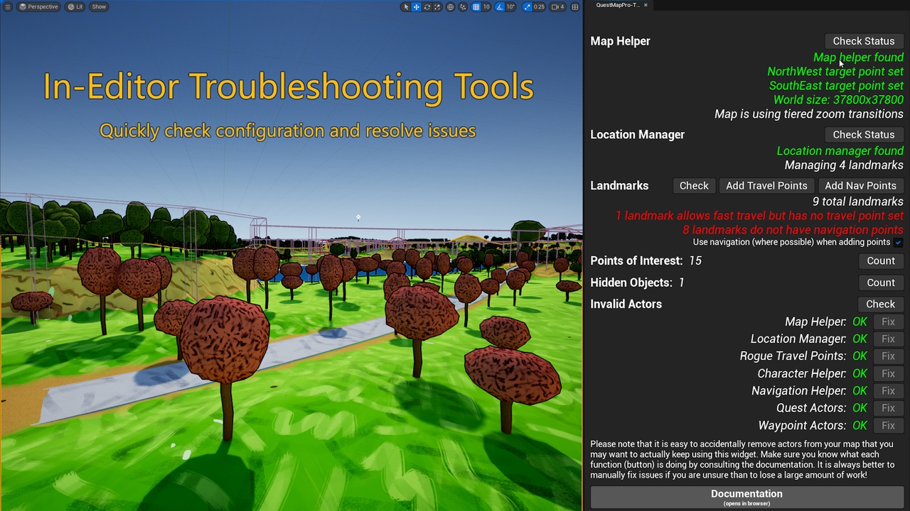Quest Map Pro - Compass, World Map and Mini Map