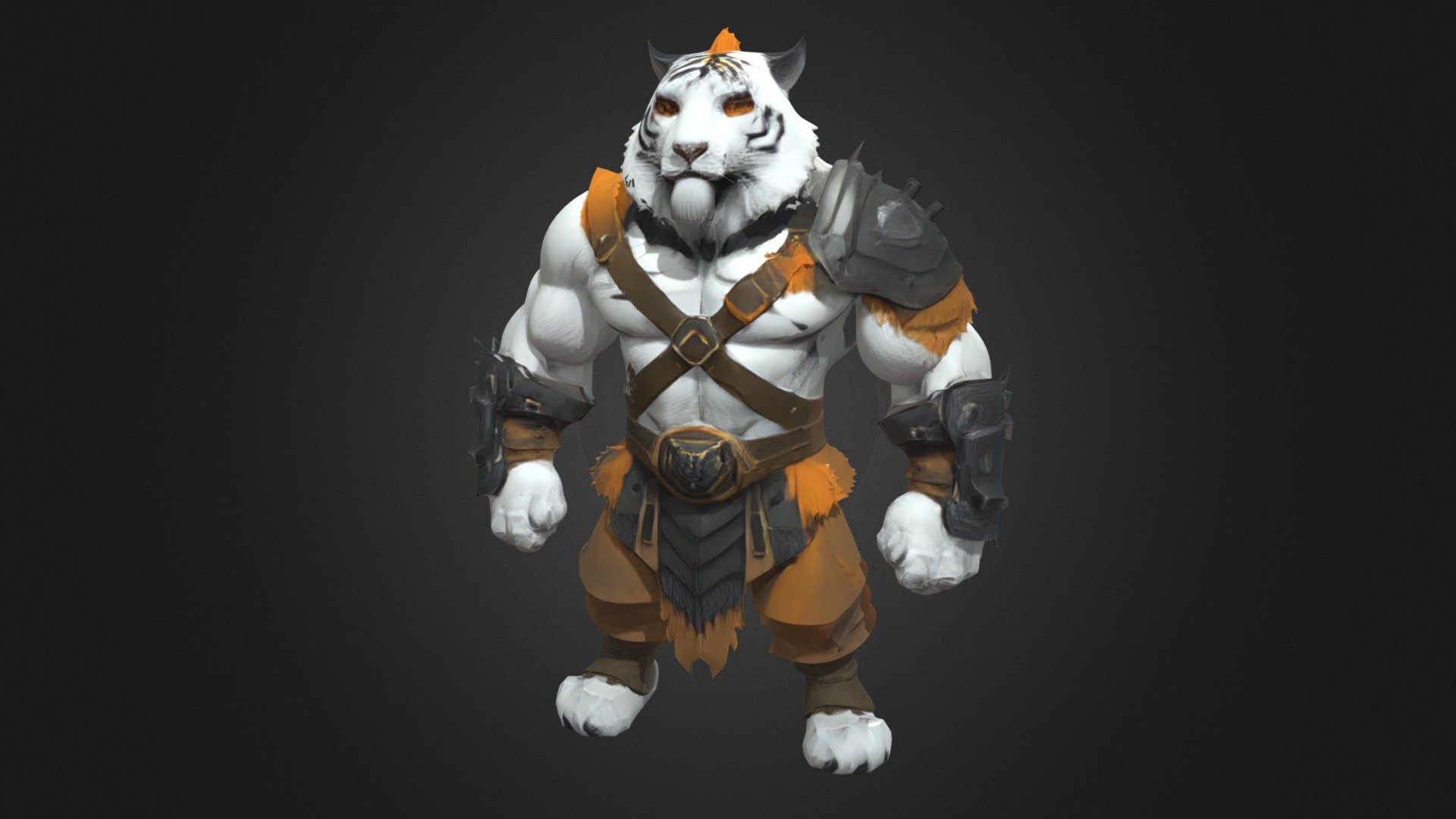 White Tiger Warrior | Fab