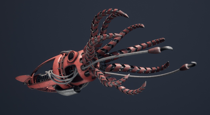 Mechanical Squid