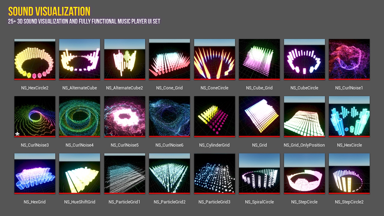 3d Visualization Media Player