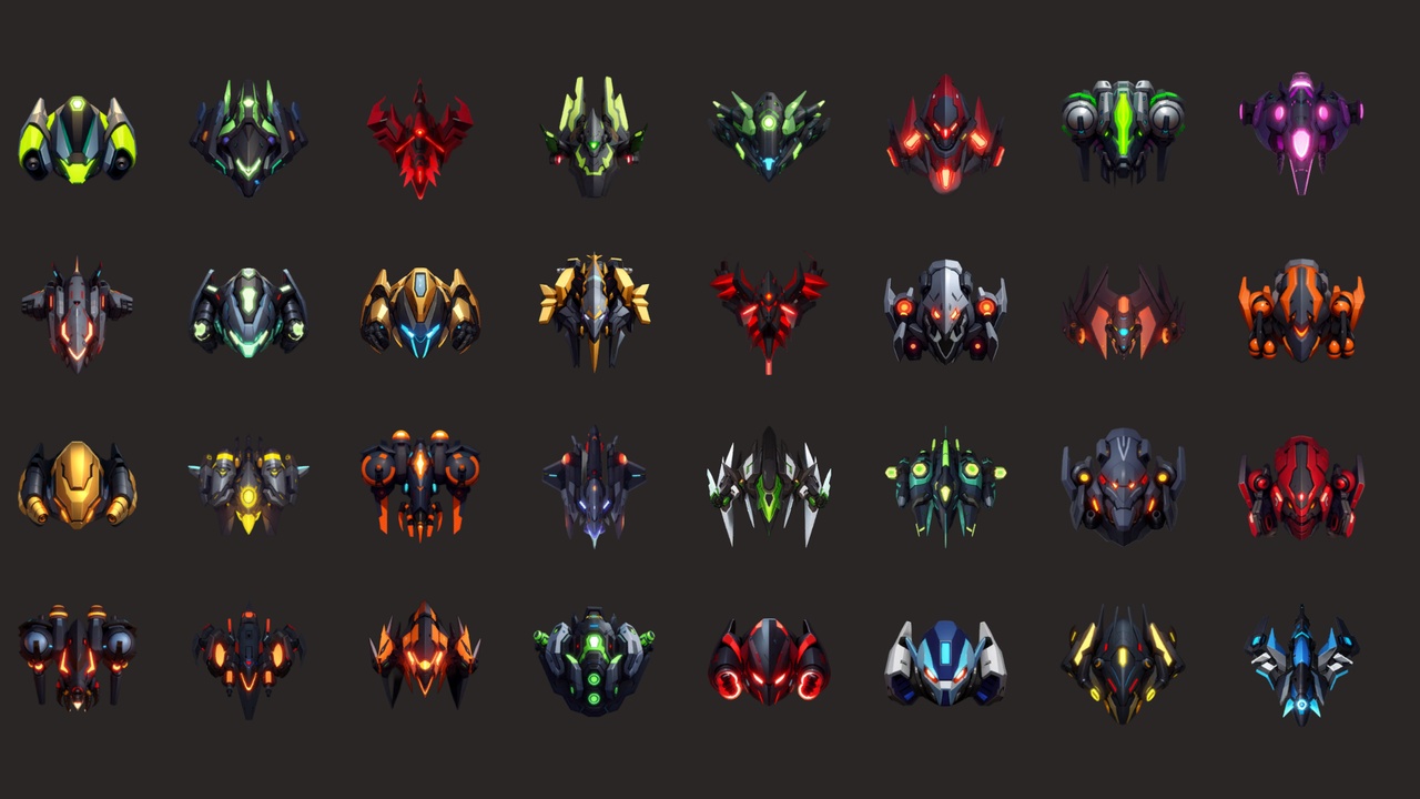 Space Enemy Ships | Fab