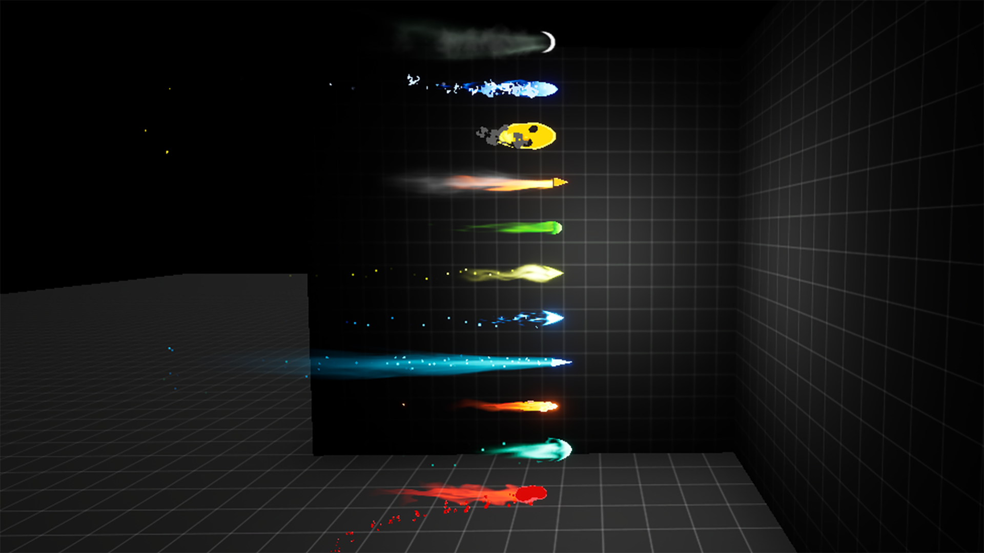 Unique Elemental Projectile VFX Pack | Fab