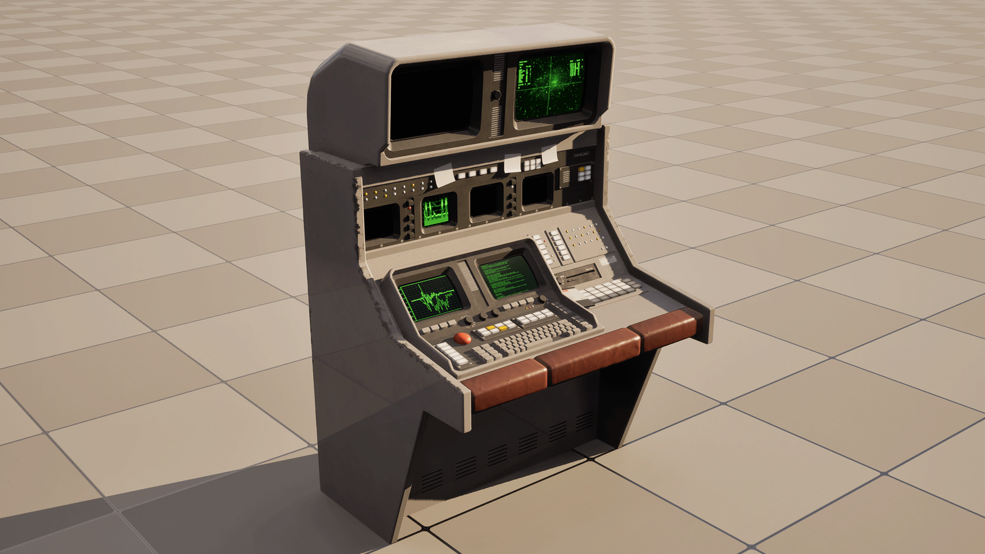 Sci Fi Control Panel