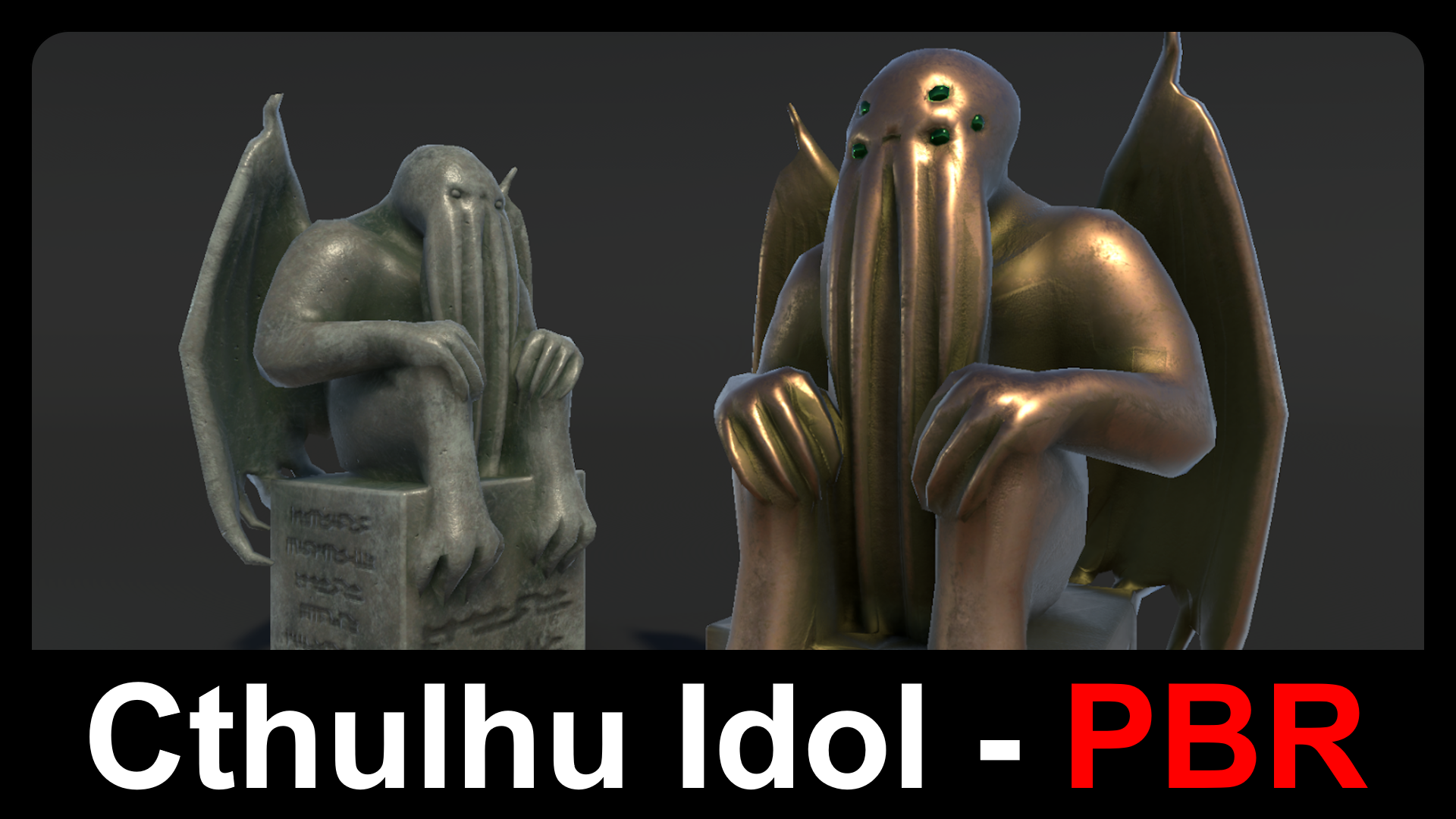 Cthulhu Idol - PBR | Fab