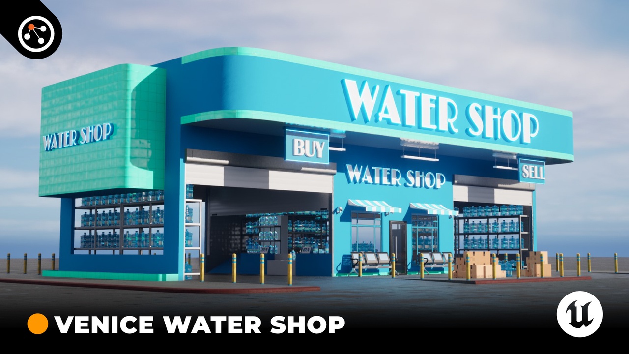 Ocean Store Venice Venice Beach Souvenir Shop Ocean Front Stock Photo