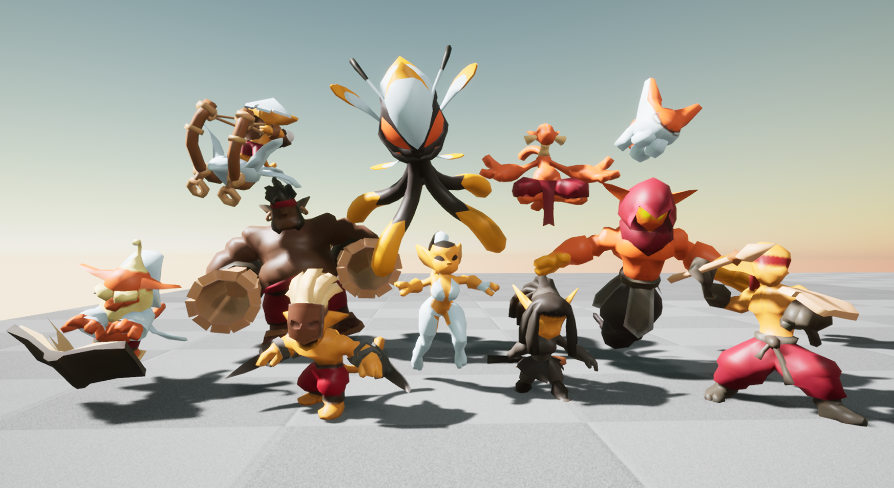 Characters Pack | Fab