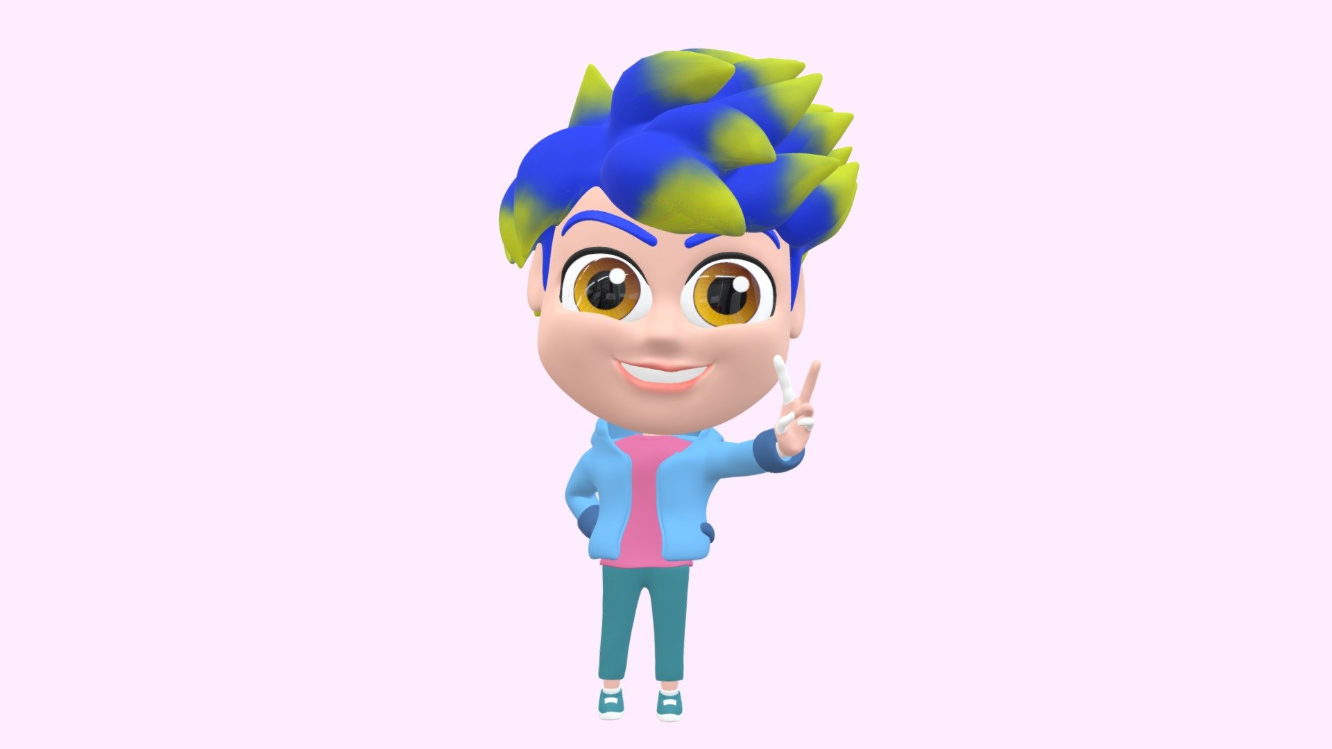 Boy Mascot 001 | Fab