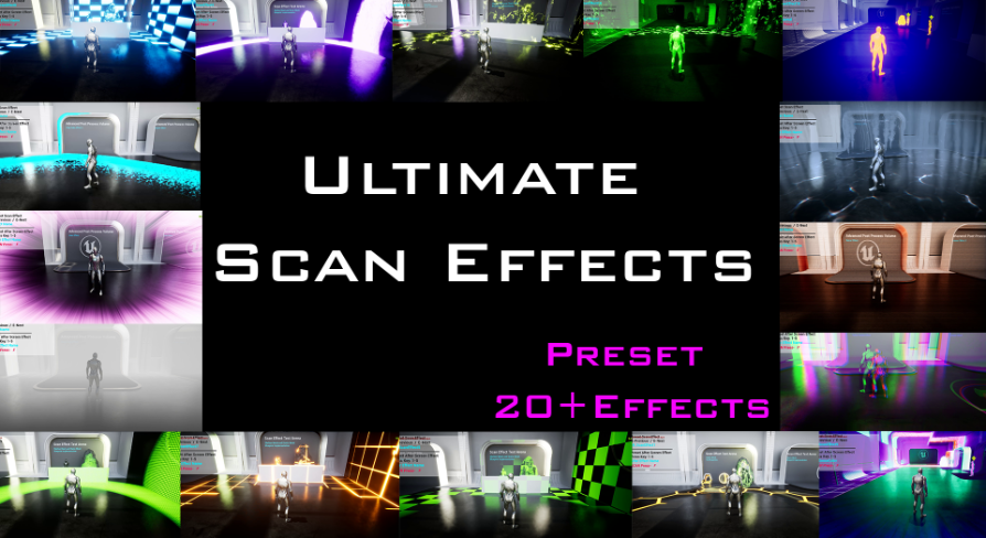 Ultimate Scan Effects and Screen Effects | Fab