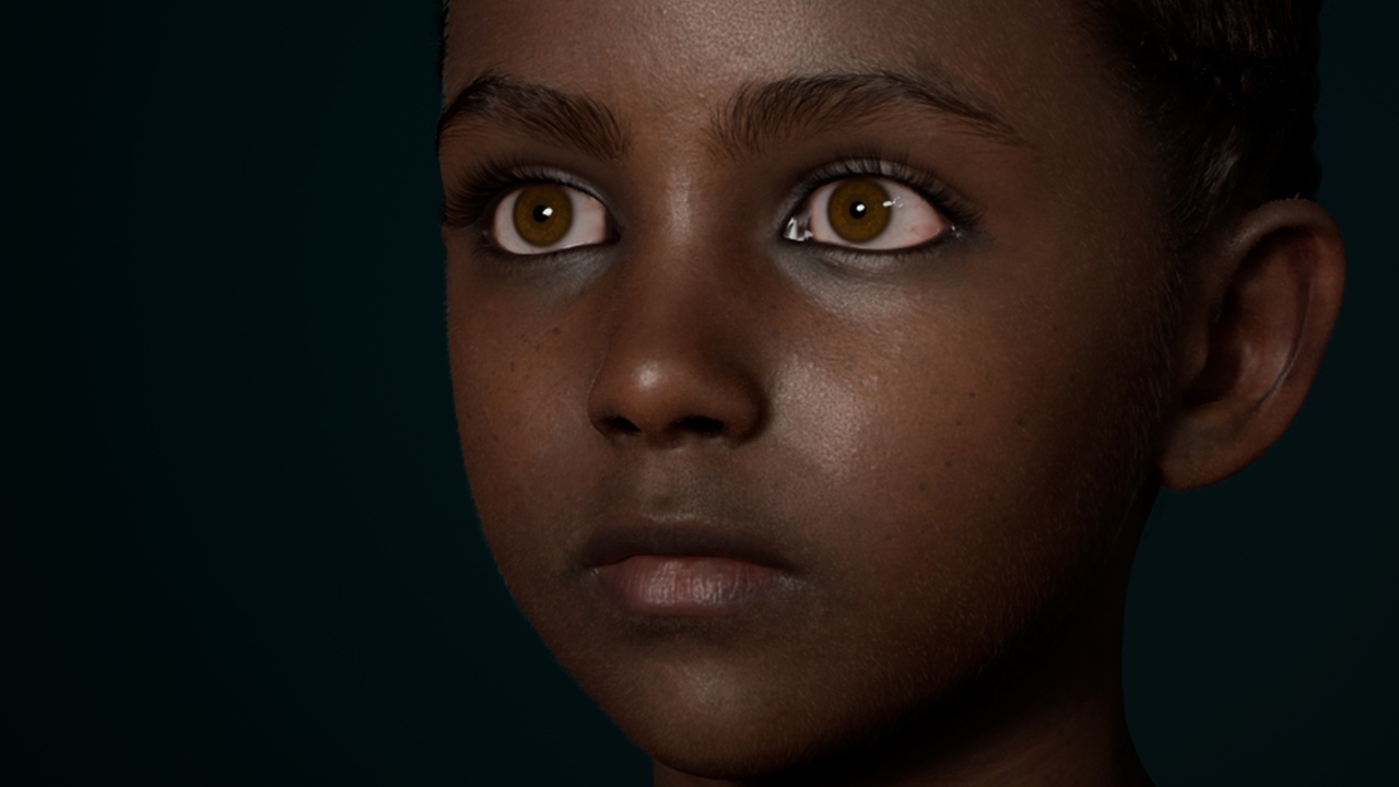 Editable MetaHuman Little Boy - Bubu.With hair, no clothing included. | Fab