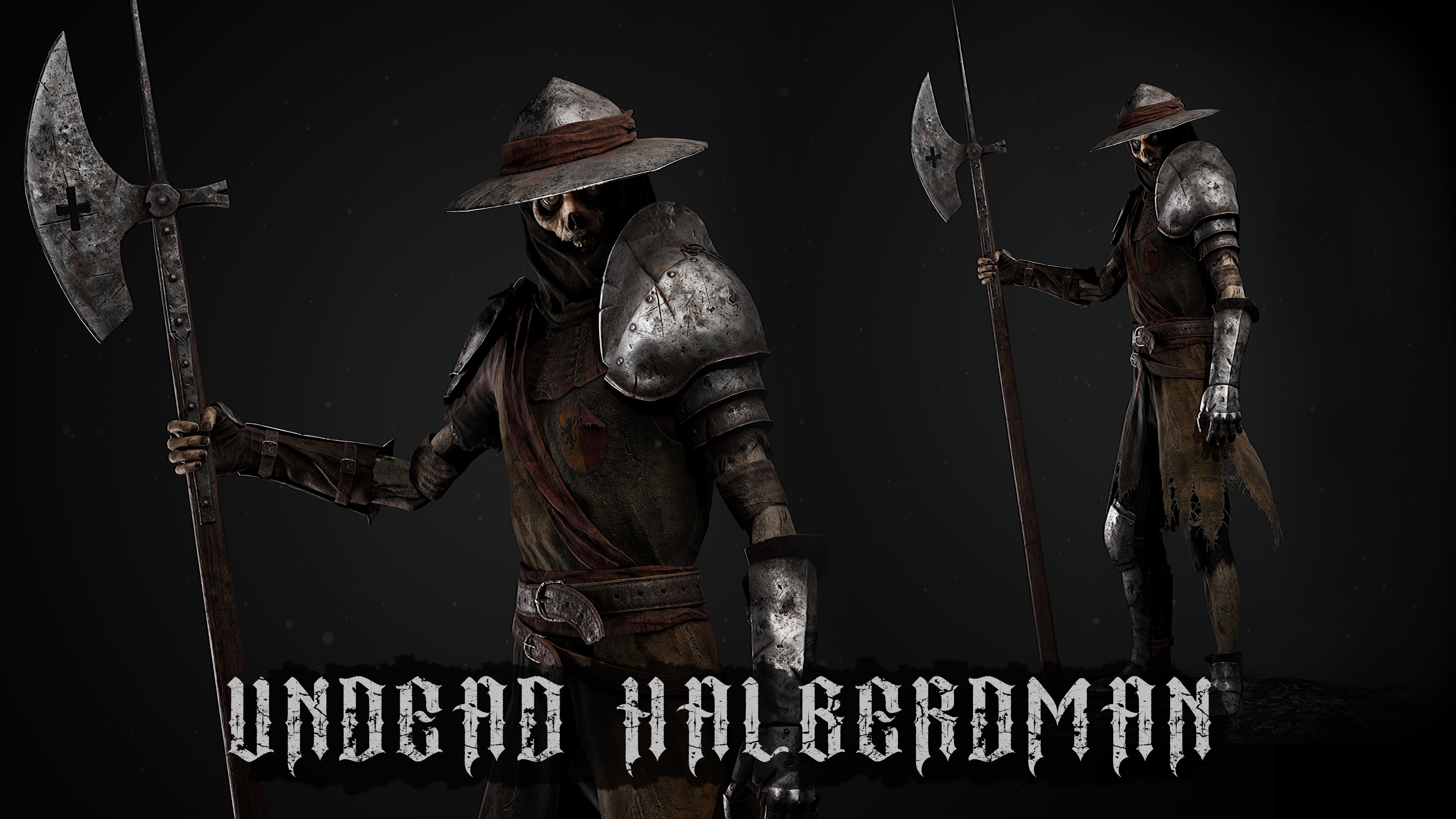Undead Halberdman | Fab