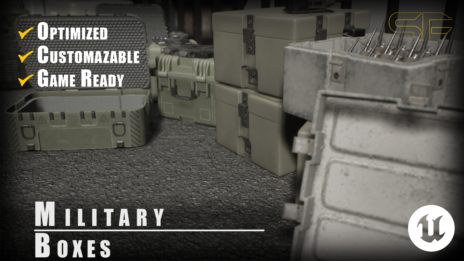 Military Boxes [SoftField] | Fab