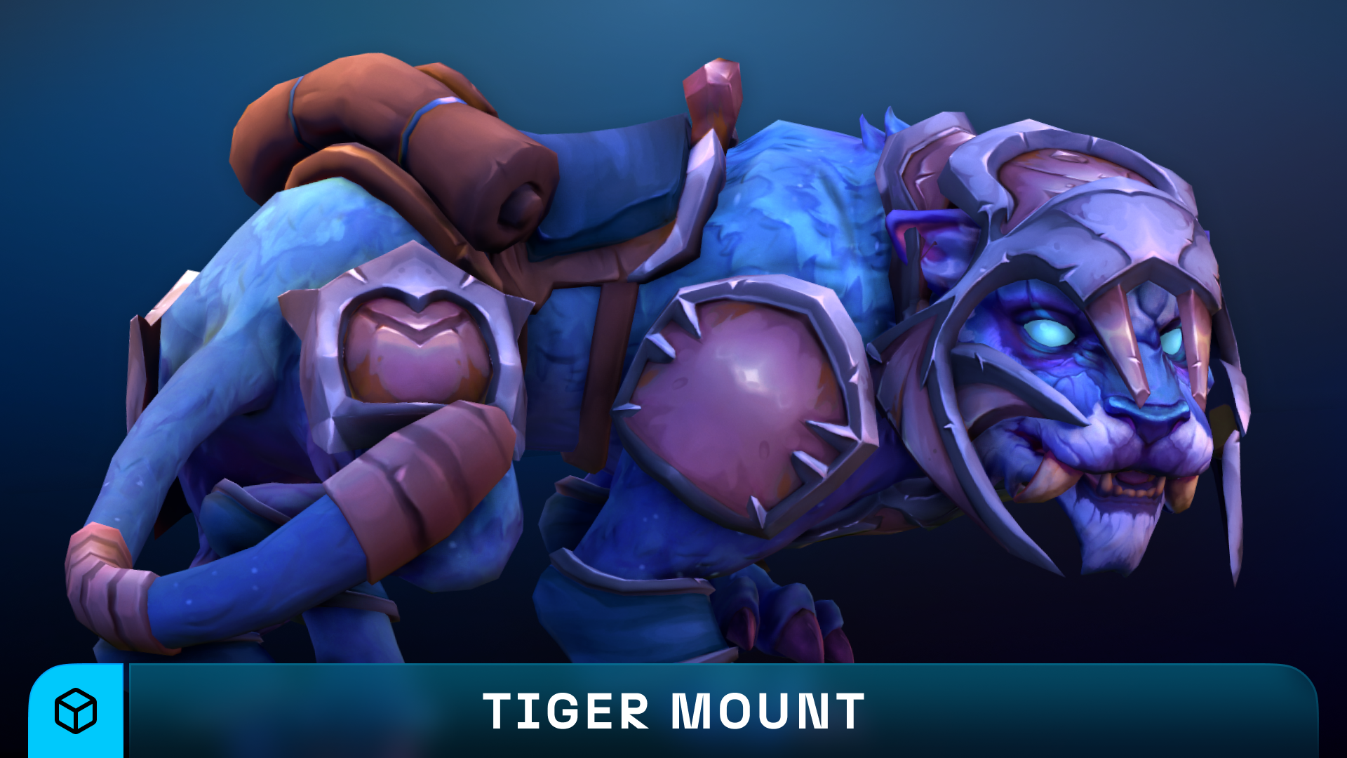 Stylized Tiger Mount | Fab