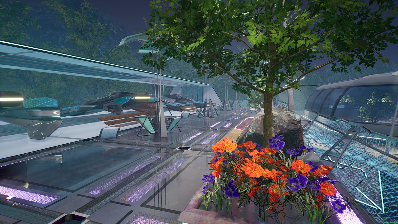 Modular Sci-Fi village