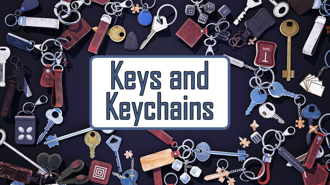 Keys and Keychains Pack | Fab