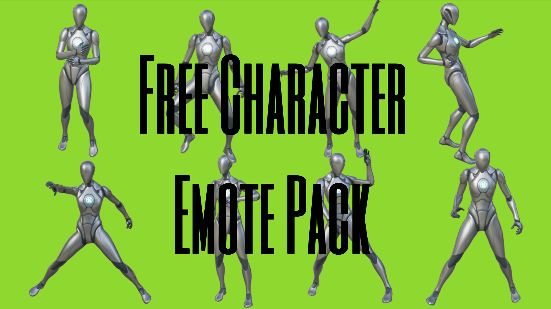 FREE Character Emote Pack | Fab