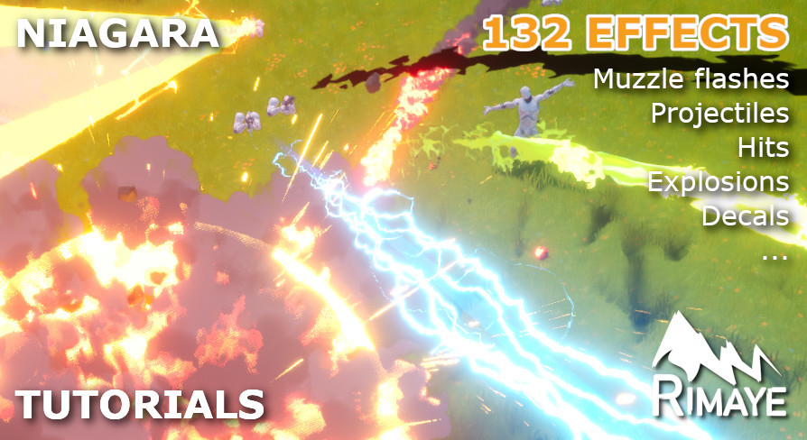 Niagara Shooter Vfx Pack