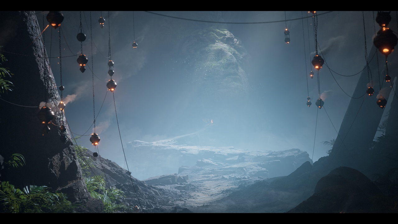 Goddess Temple Megascans Sample