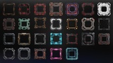 Sci-Fi Frame Square - Icon Pack | Fab