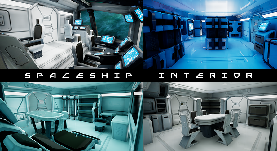 Starship Interior Concept Art