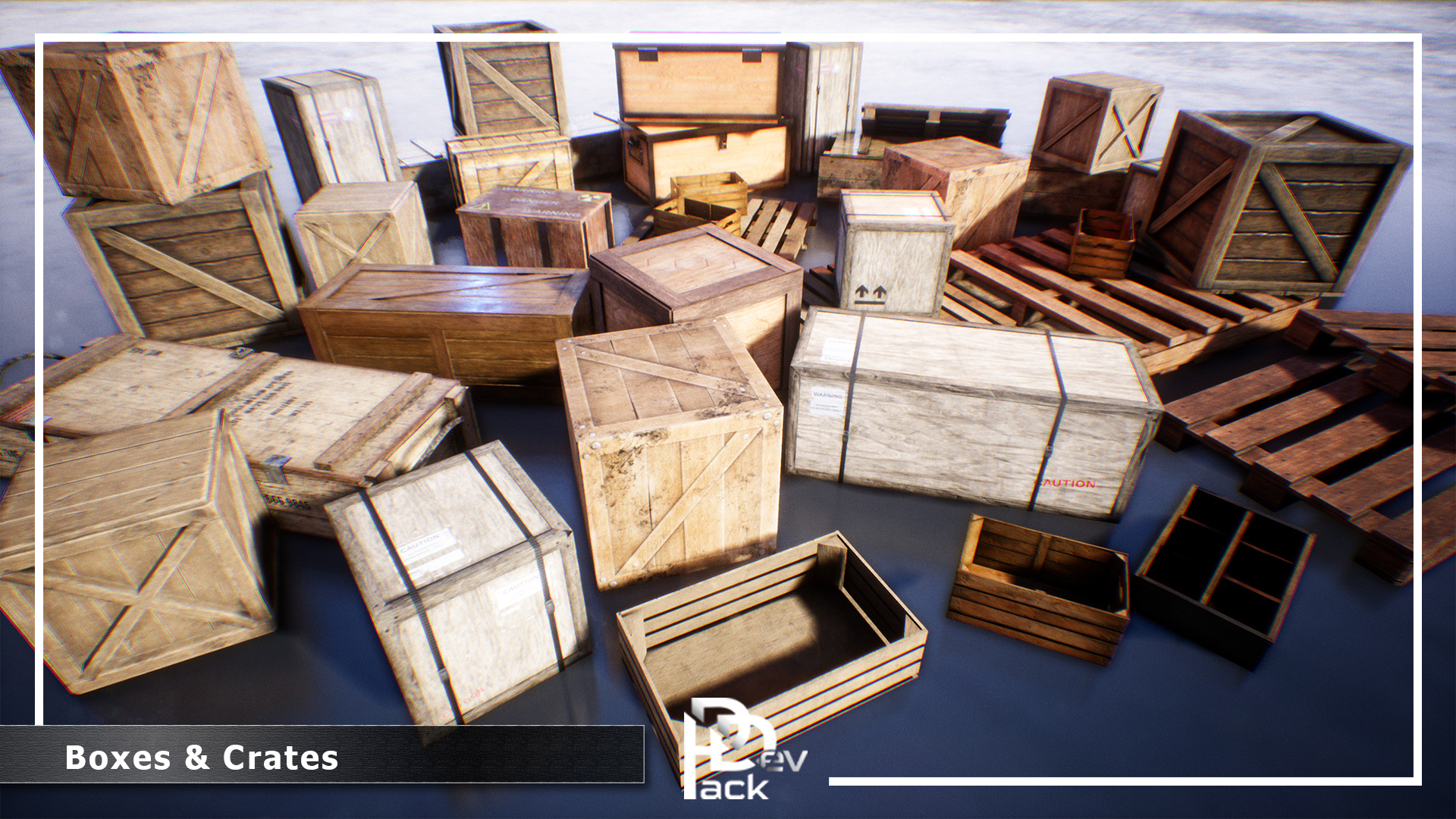 Boxes & Crates / 19+ Assets | Fab
