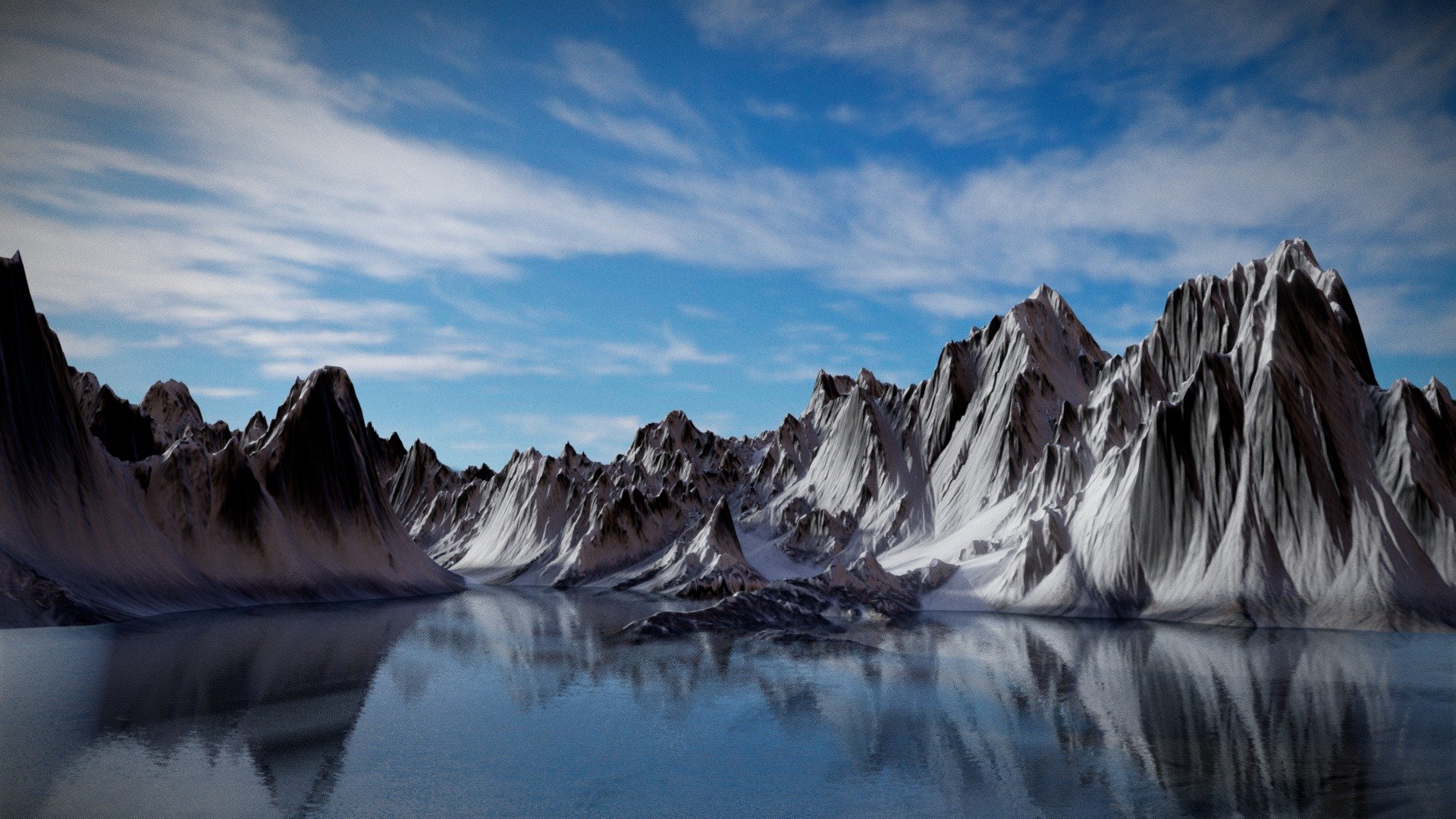 Snowy Mountains Valley | Fab