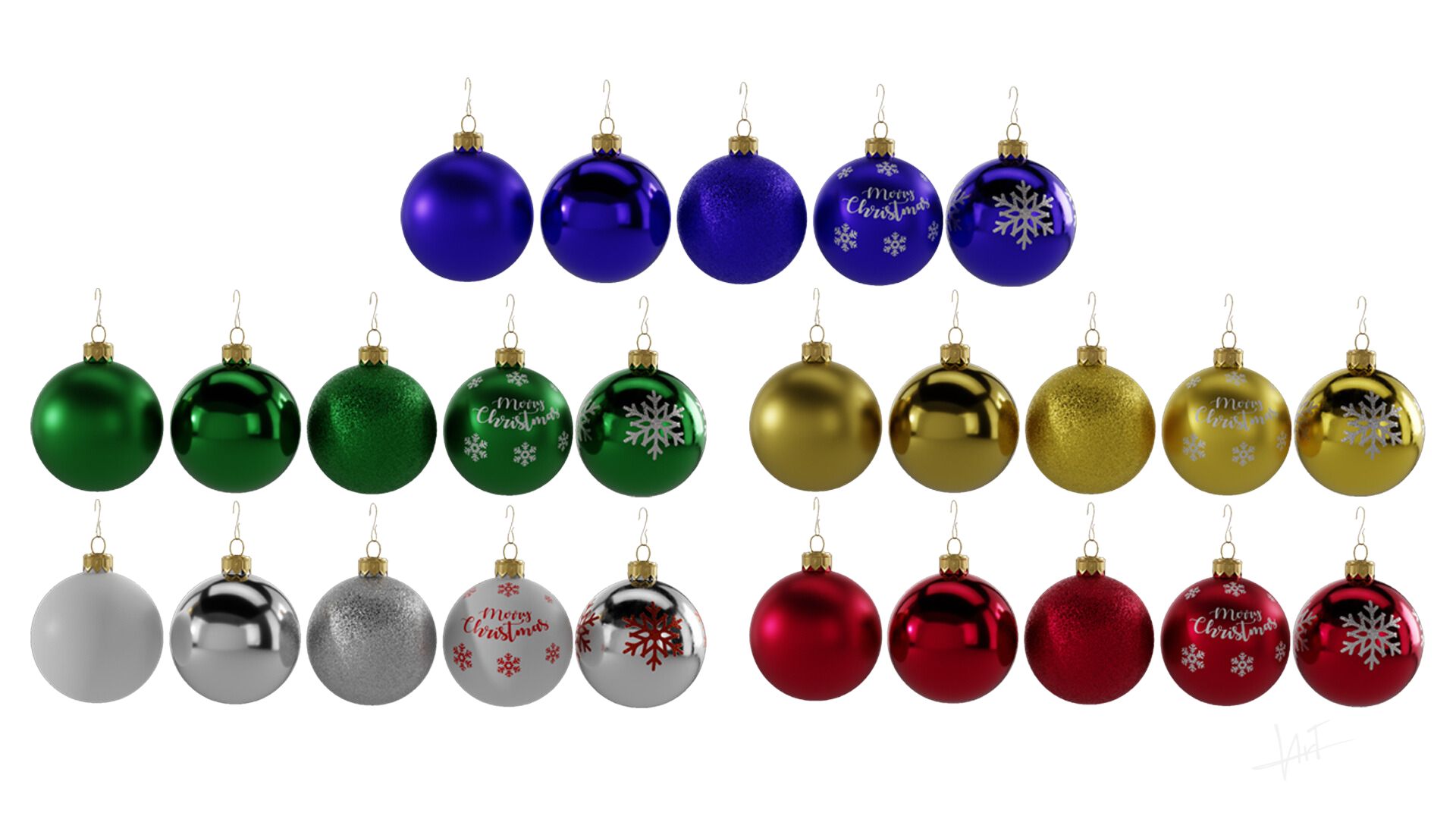 Christmas Baubles Decorations | Fab