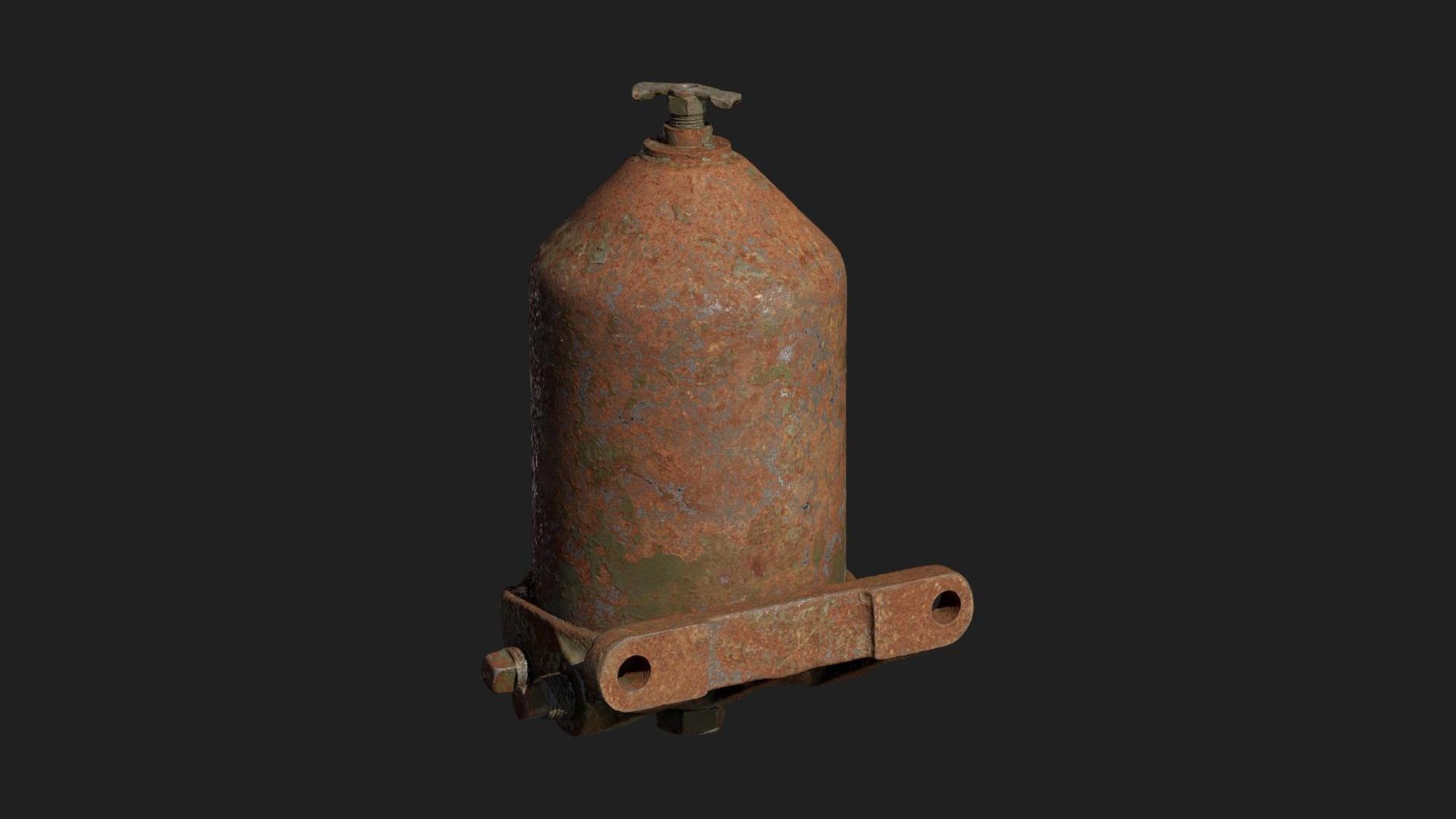 Rusty Oil Filter Housing | Fab