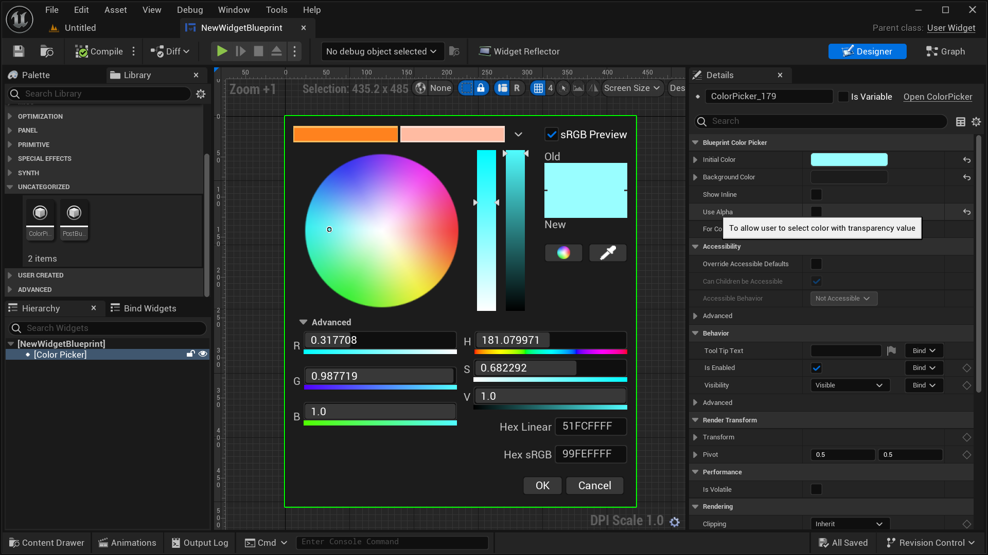 Color Blueprint