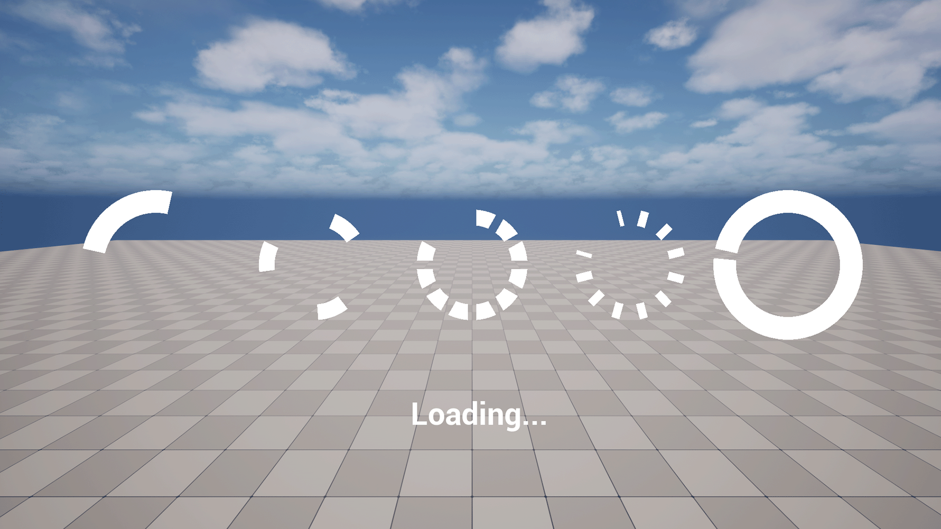 Loading Throbber Effect | Fab