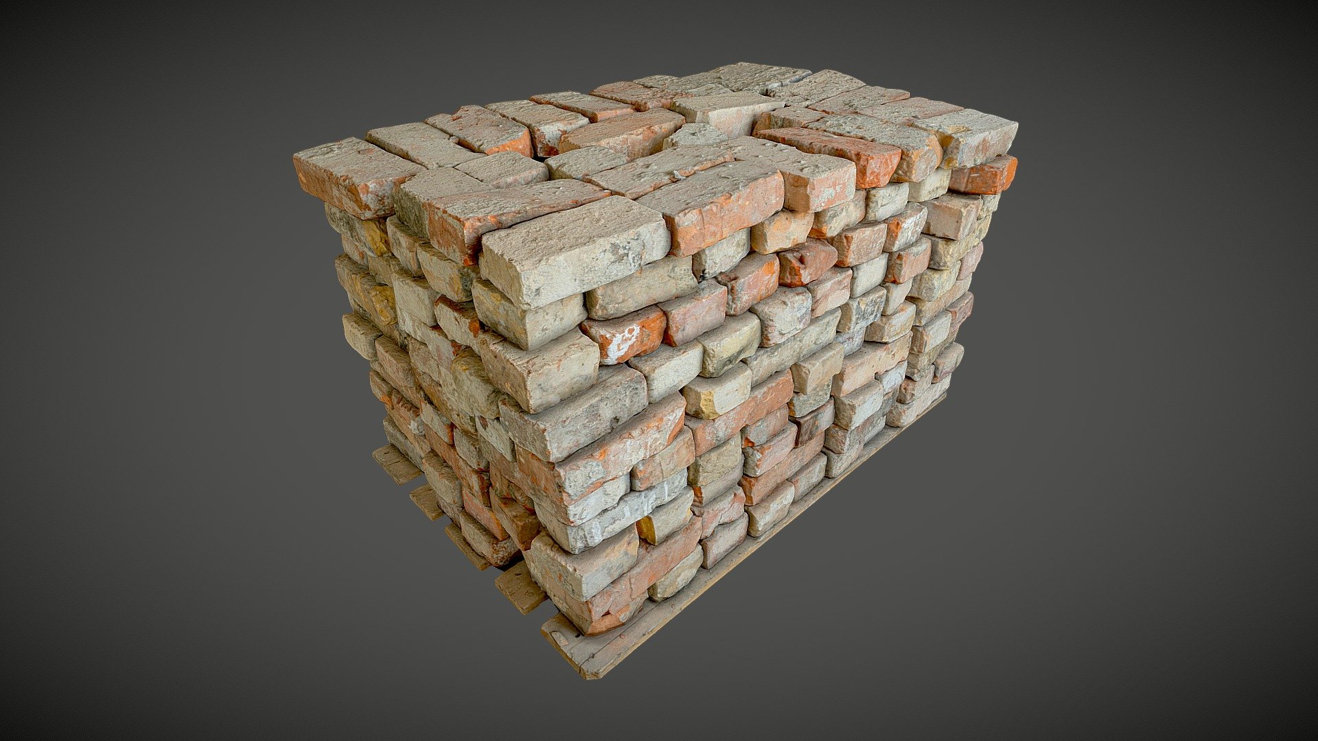 Brick pallet, stack | Fab