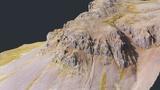 Massive Cliff Mountain Slope | Fab