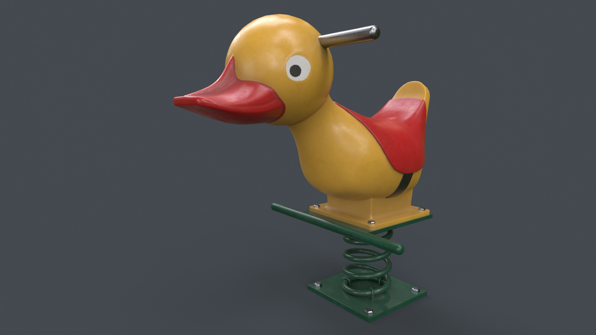 Outdoor Spring Swing Playground Toy A PBR | Fab