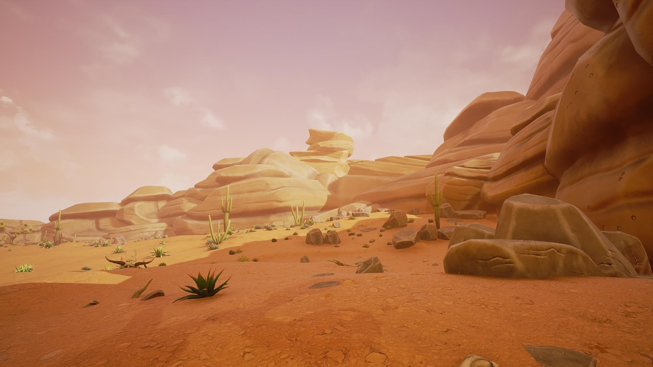 Stylized Desert Environment