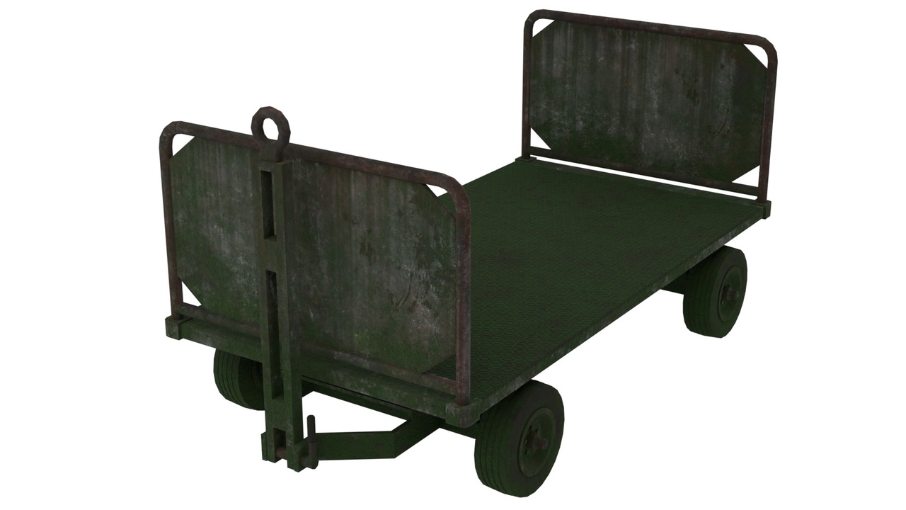 Baggage Cart 1 Moss | Fab