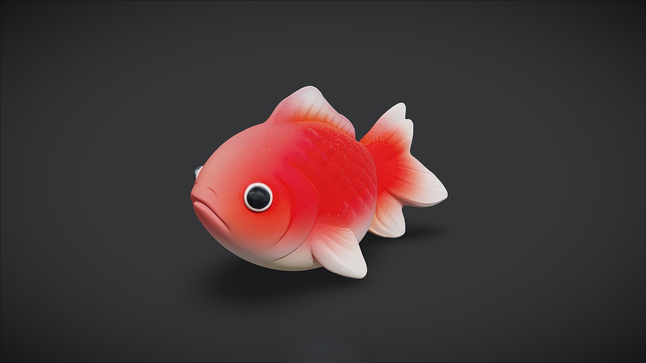 Golden Fish Japanese Dessert Kingyo Wagashi | Fab