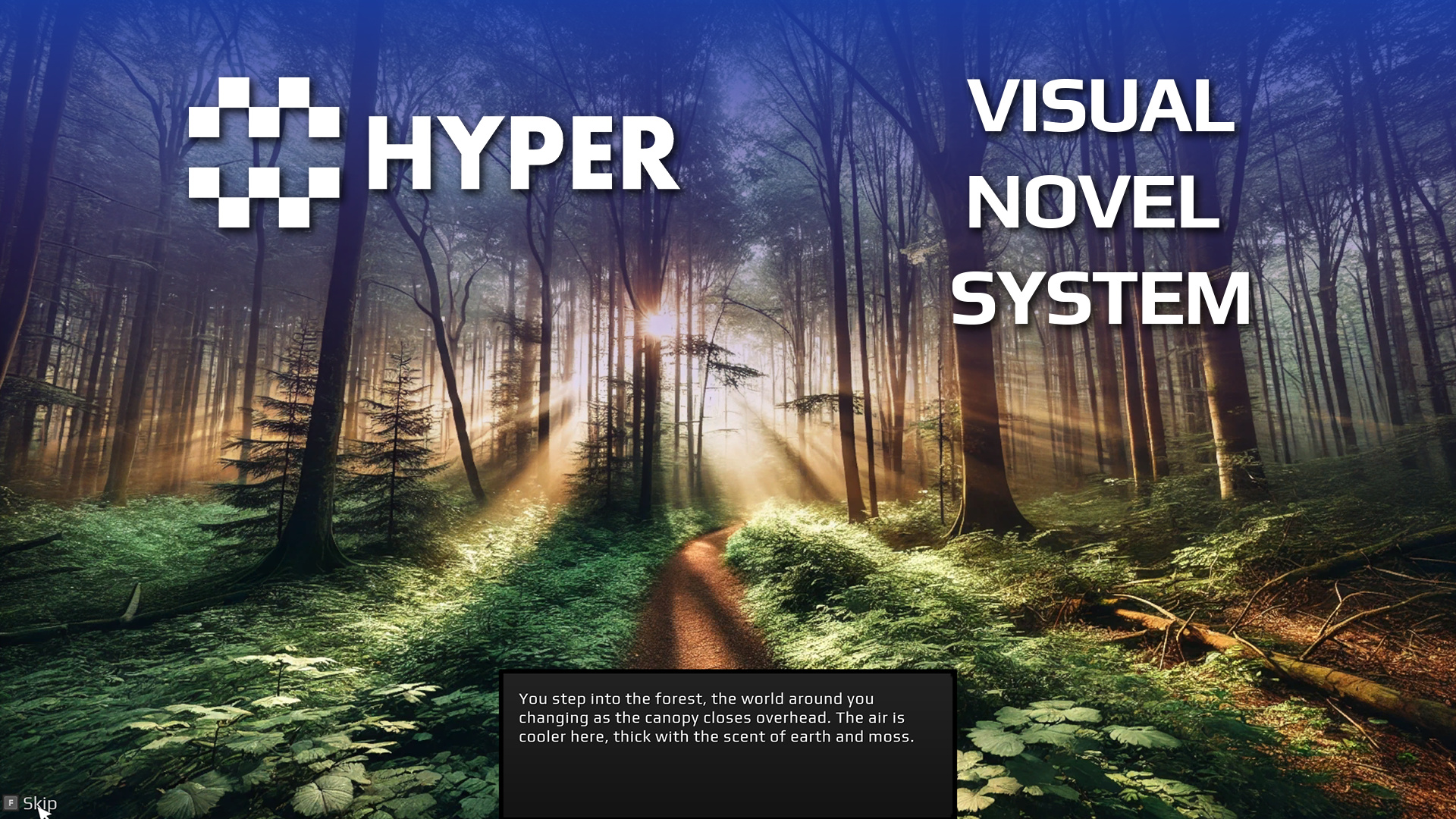 Hyper Visual Novel System v4 | Fab