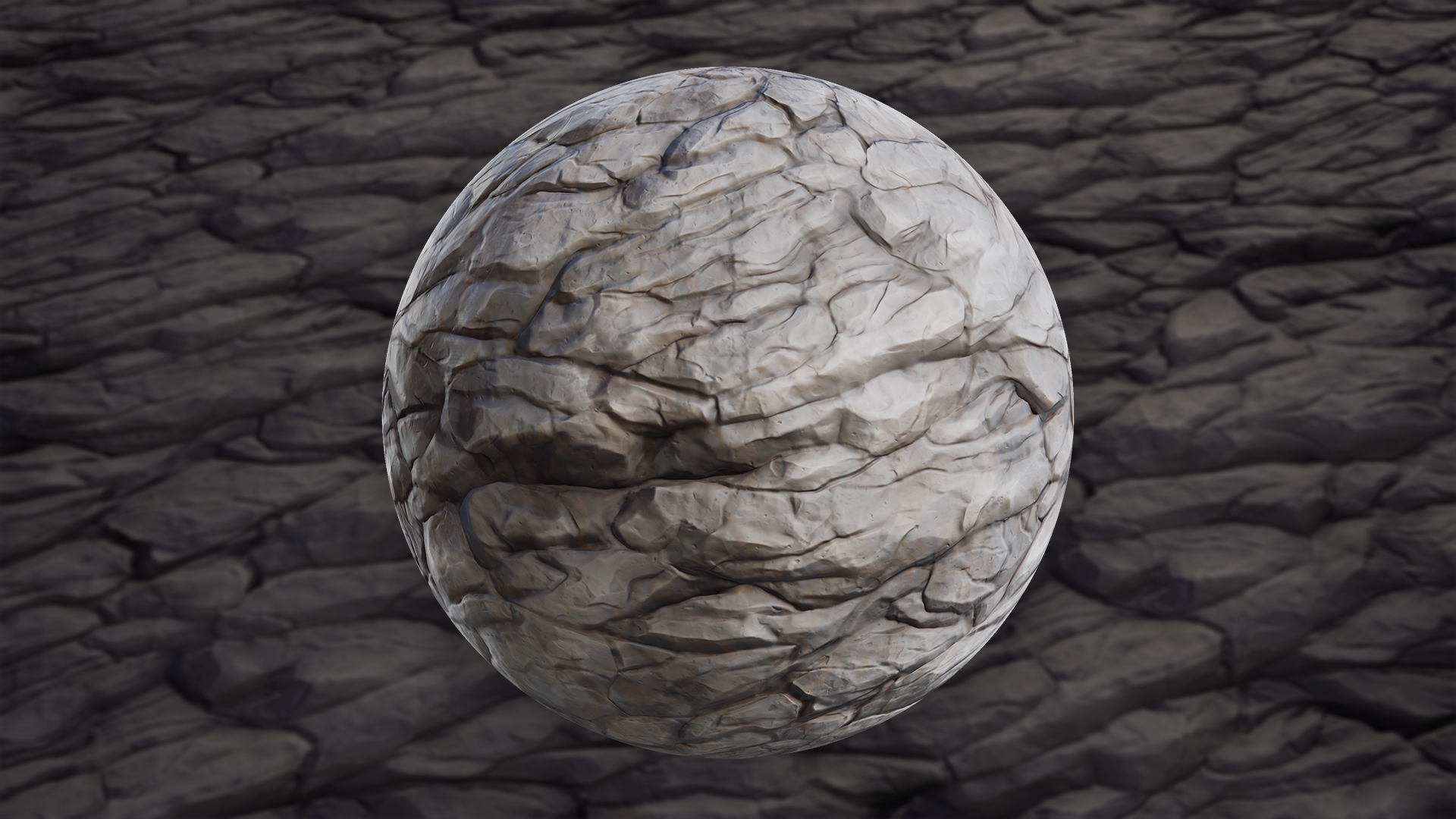 Stylized Rock Wall 04A - Material | Fab