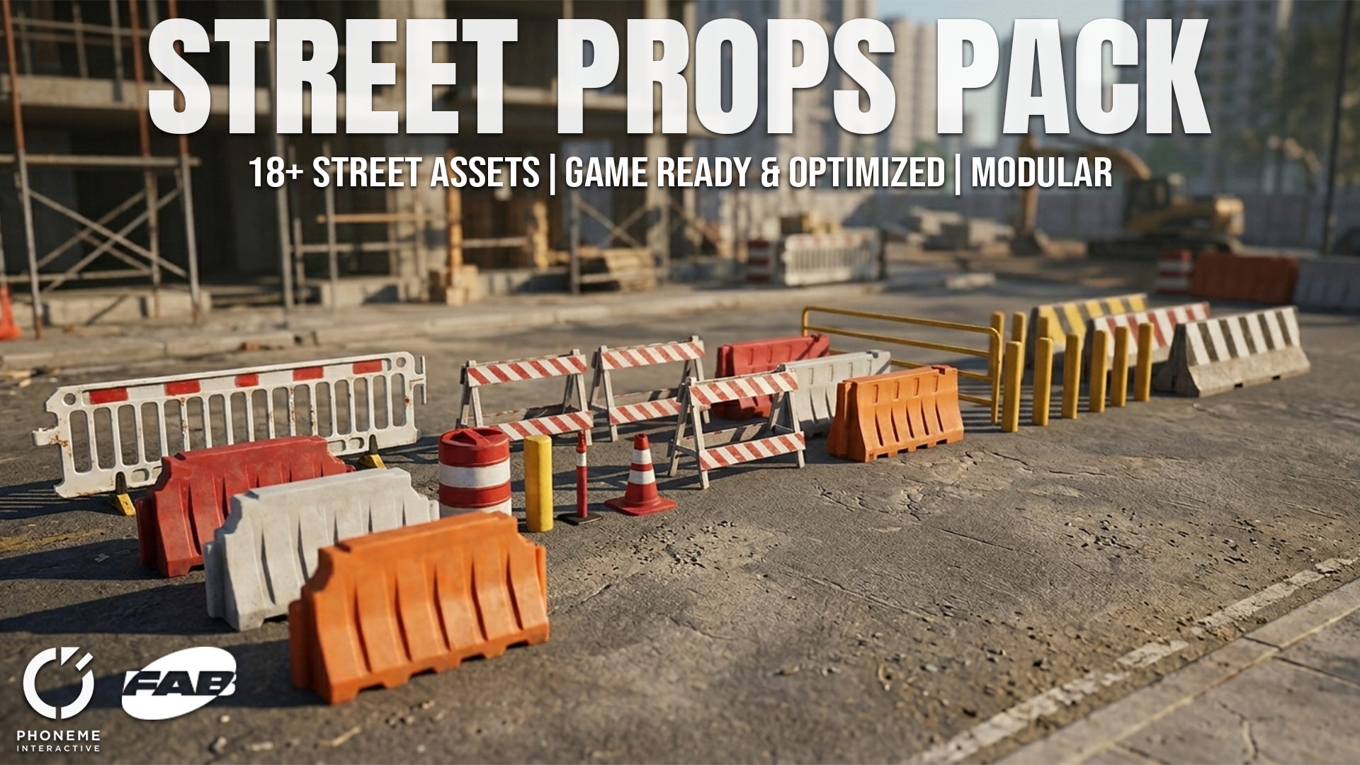 STREET BARRİERS PACK | Fab