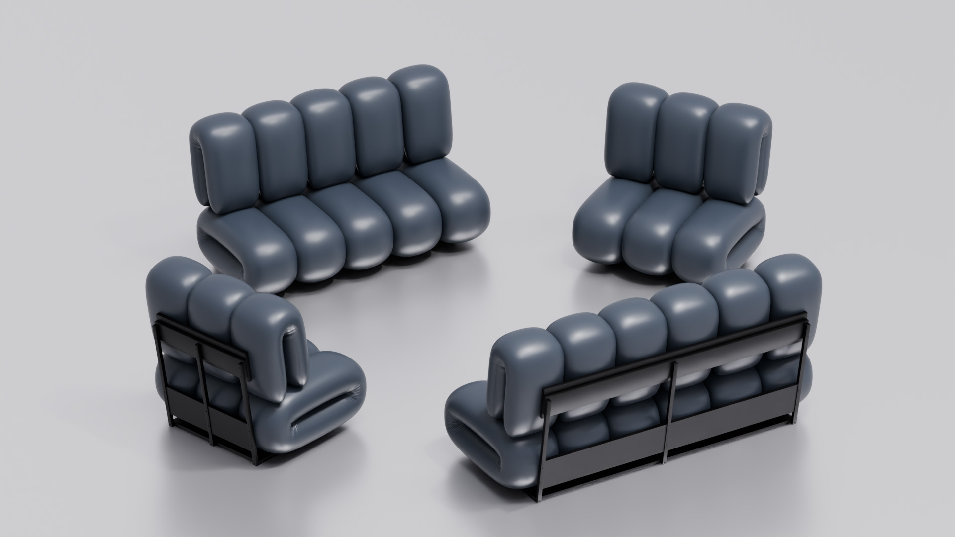 Designer Sofa Set Puff | Fab