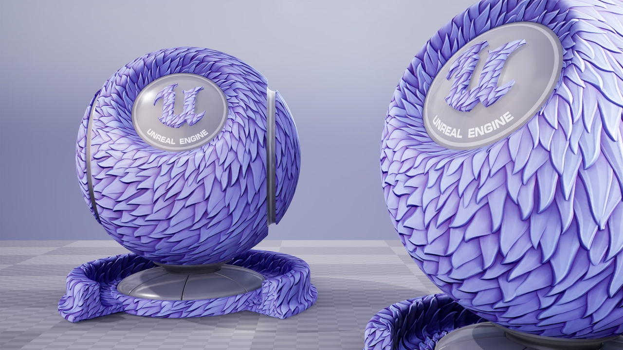 Stylized Fur Material and Textures SBS & SBSAR | Fab