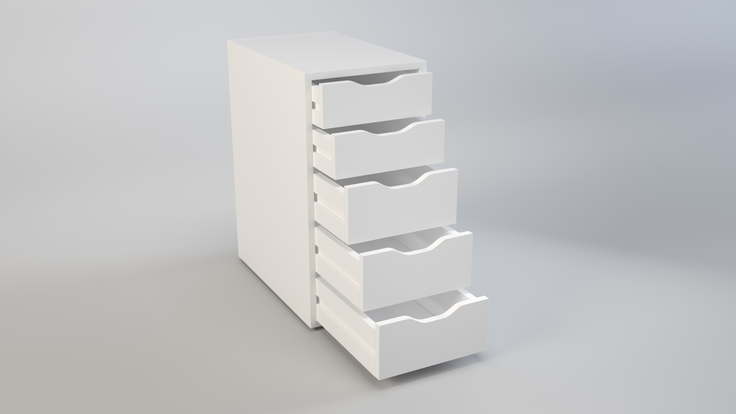 White Drawer Unit | Fab