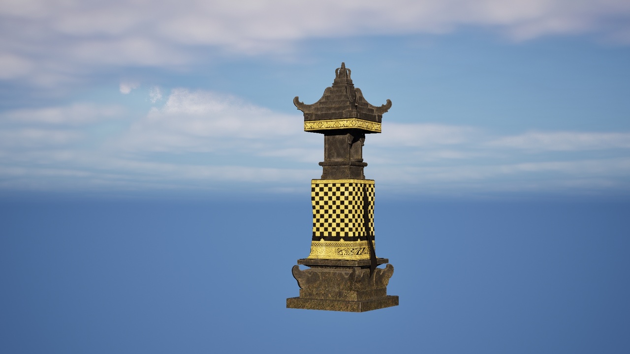 Penunggun Karang – Balinese Guardian Statue | Fab