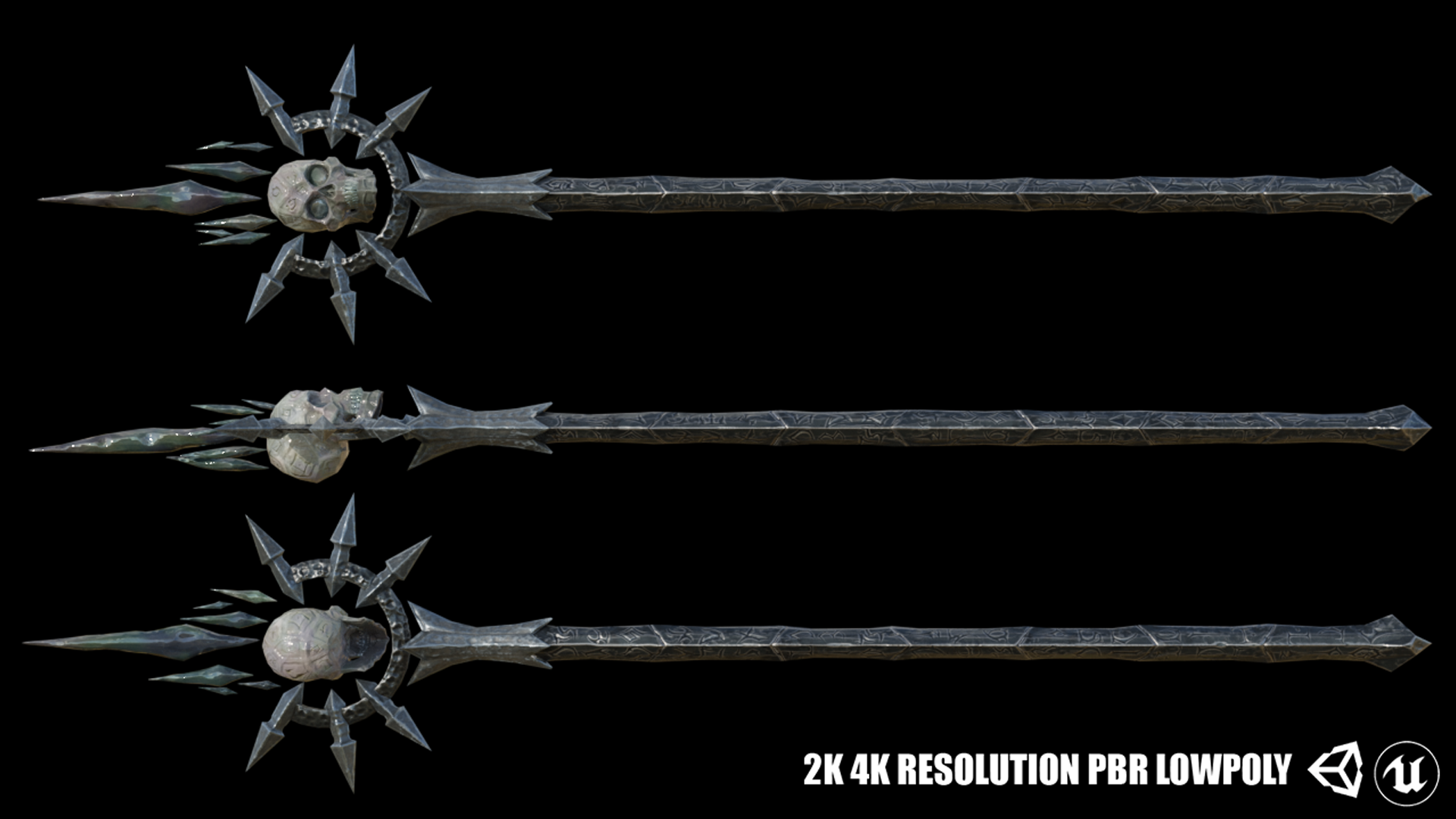 Necromancer Staff 01 | Fab