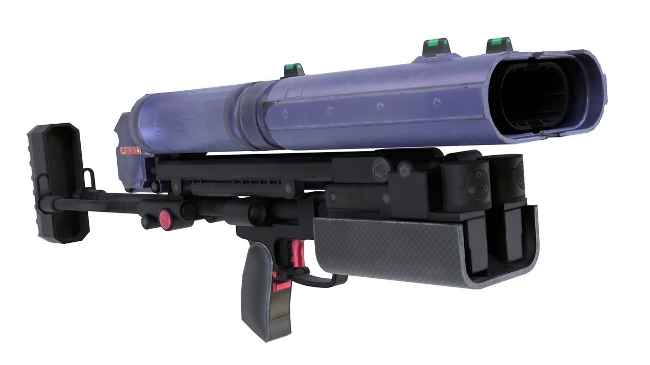 Sci-Fi Rocket Launcher (3D Model) | Fab