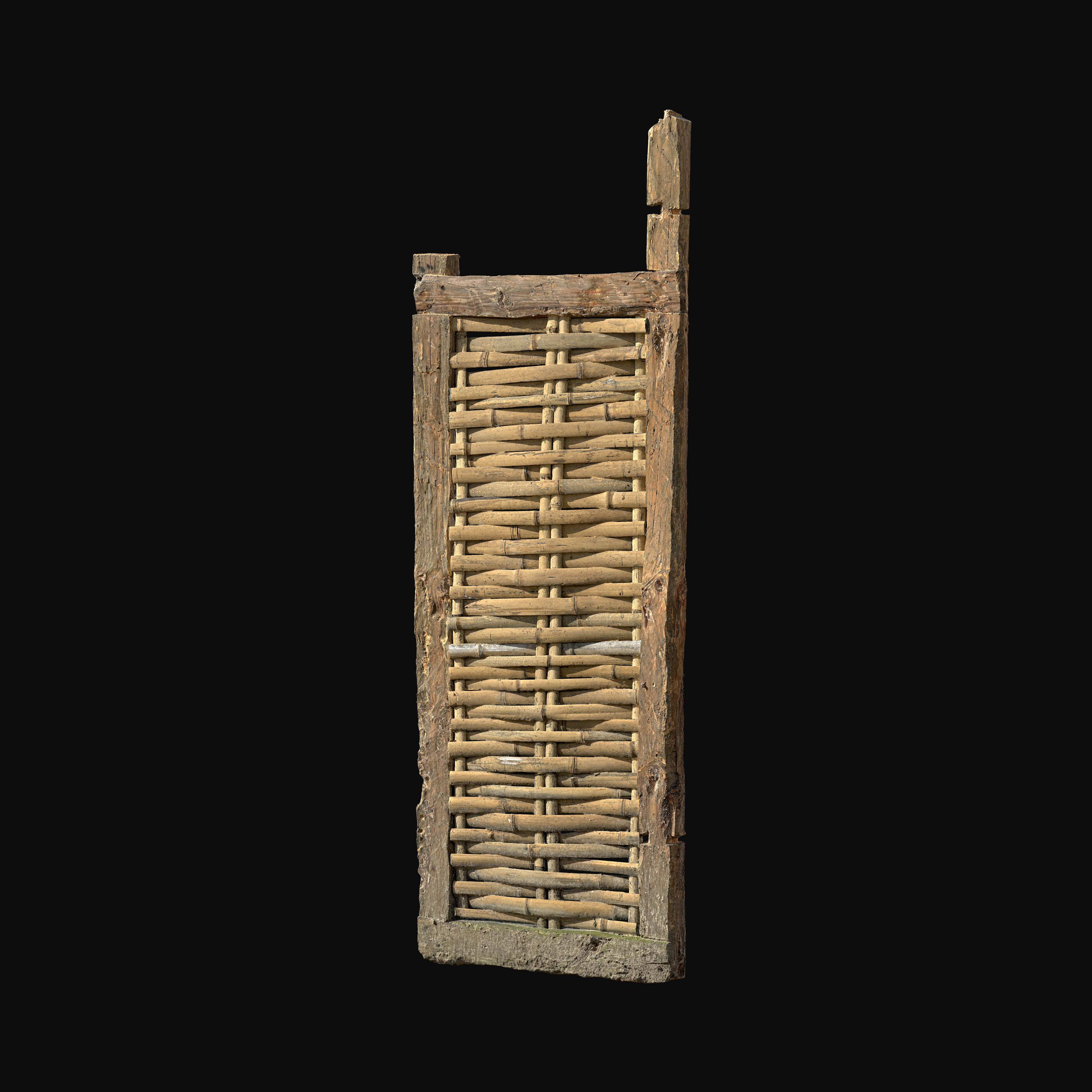 Bamboo-woven door | Fab