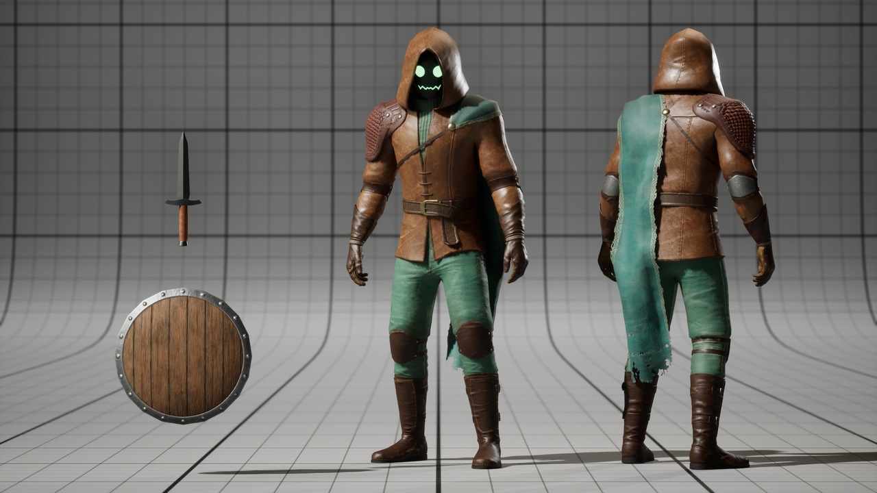 Rogue Character Model | Fab