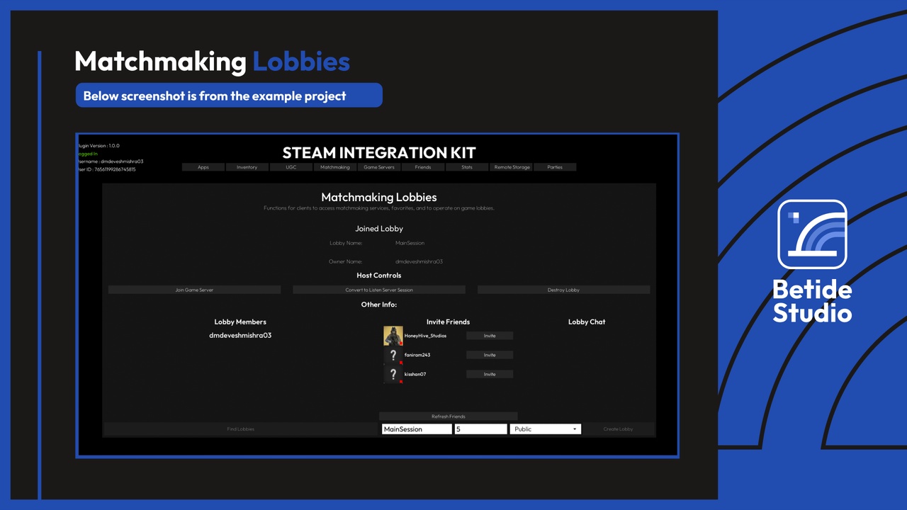 Steam Integration Kit