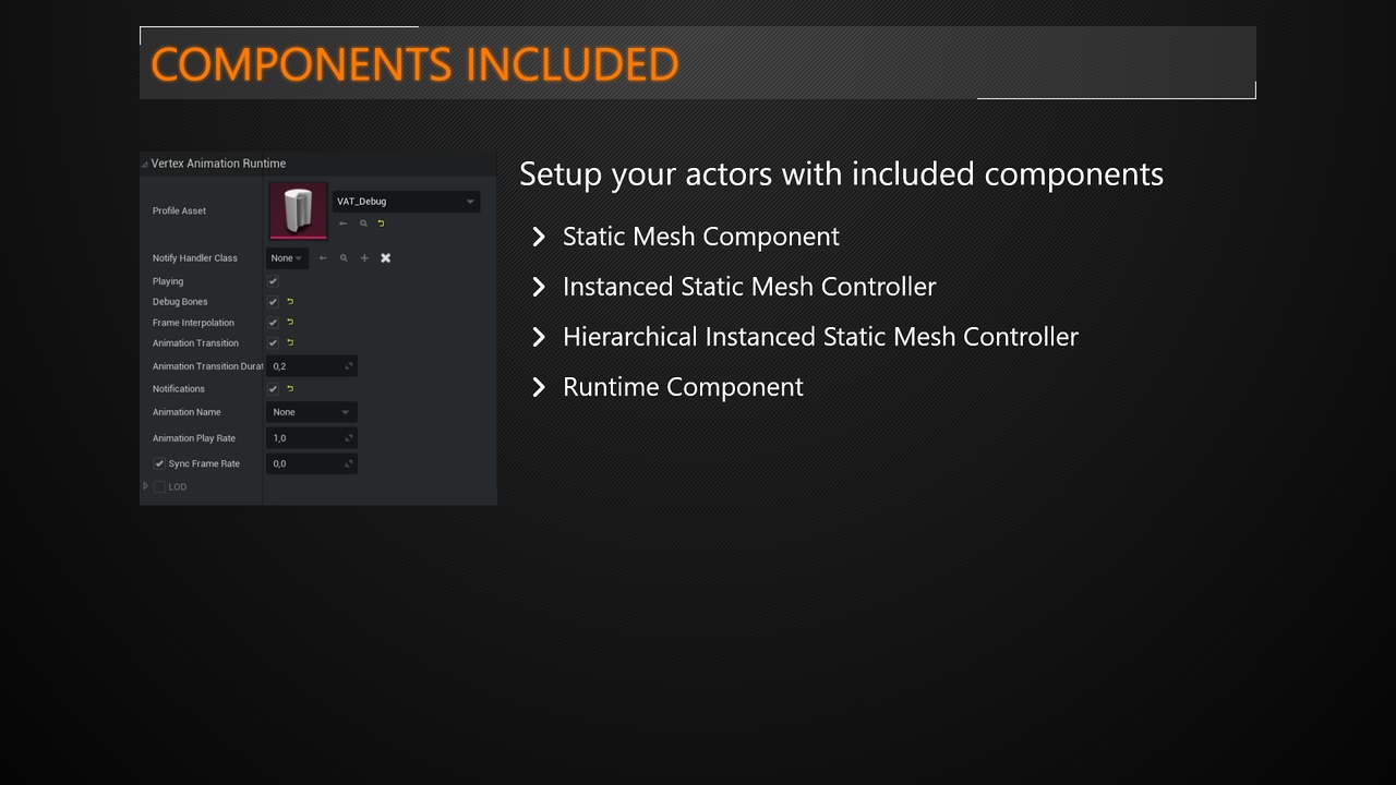 Vertex Animation Manager