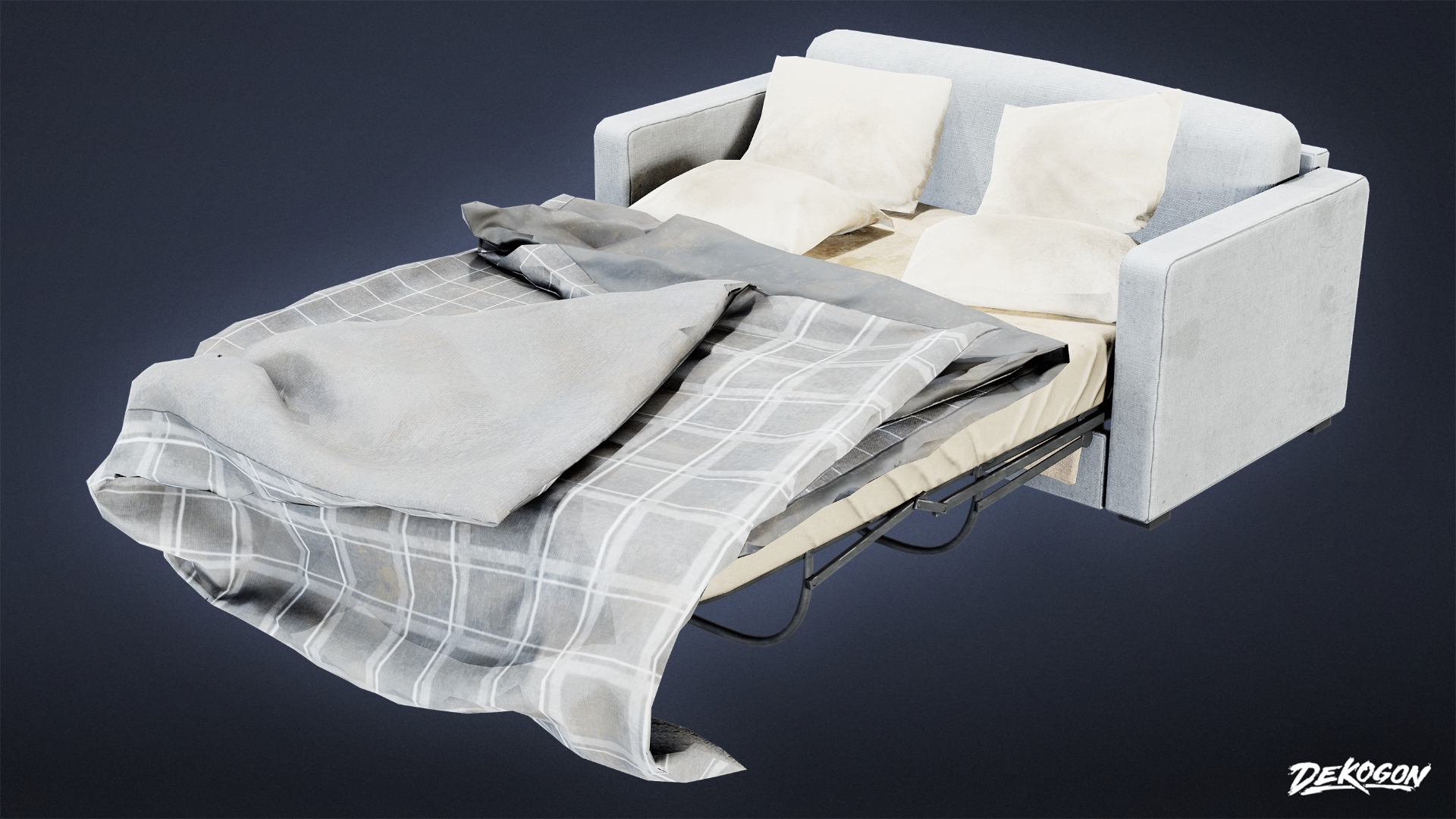 ABN - Sofa Bed - PBR Game Ready | Fab
